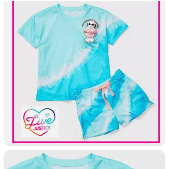 Justice | Pajamas | Nwt Original Justice Living My Best Life 3pc ...